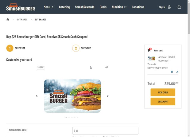 Smashburger Coupon Codes (1 Verified) - 50% Off May 2025