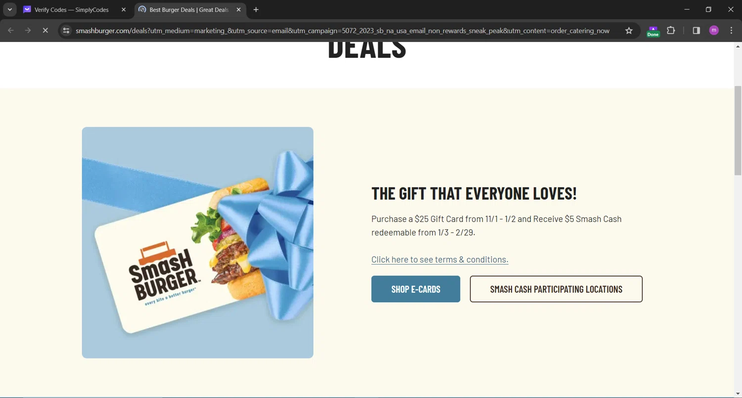 Smashburger Coupon Codes - $5 Off Coupons Jan 2025
