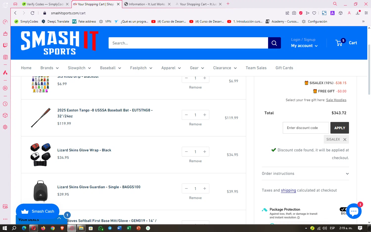 Smash It Sports Discount Codes - 10% Off | September 2024