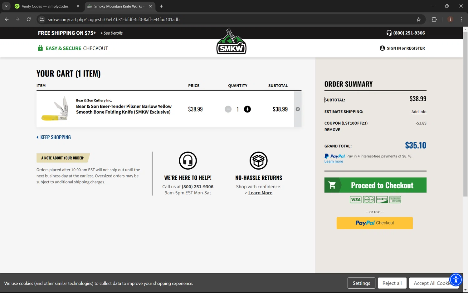 Smoky Mountain Knife Works Coupons - 10% Off | January 2025