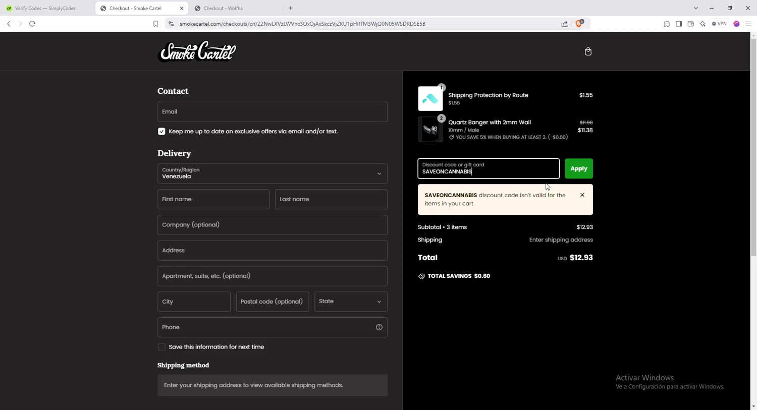 Smoke Cartel Discount Codes - 10% Off | January 2025