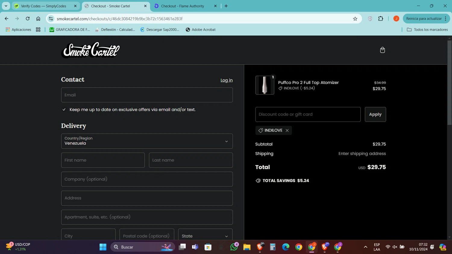 Smoke Cartel Discount Codes - 15% Off | November 2024