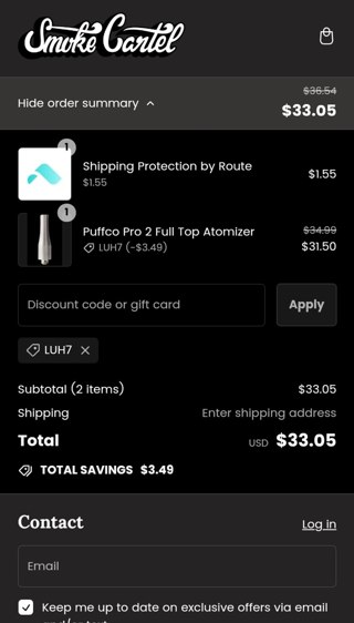 Smoke Cartel Discount Codes - 15% Off | September 2024