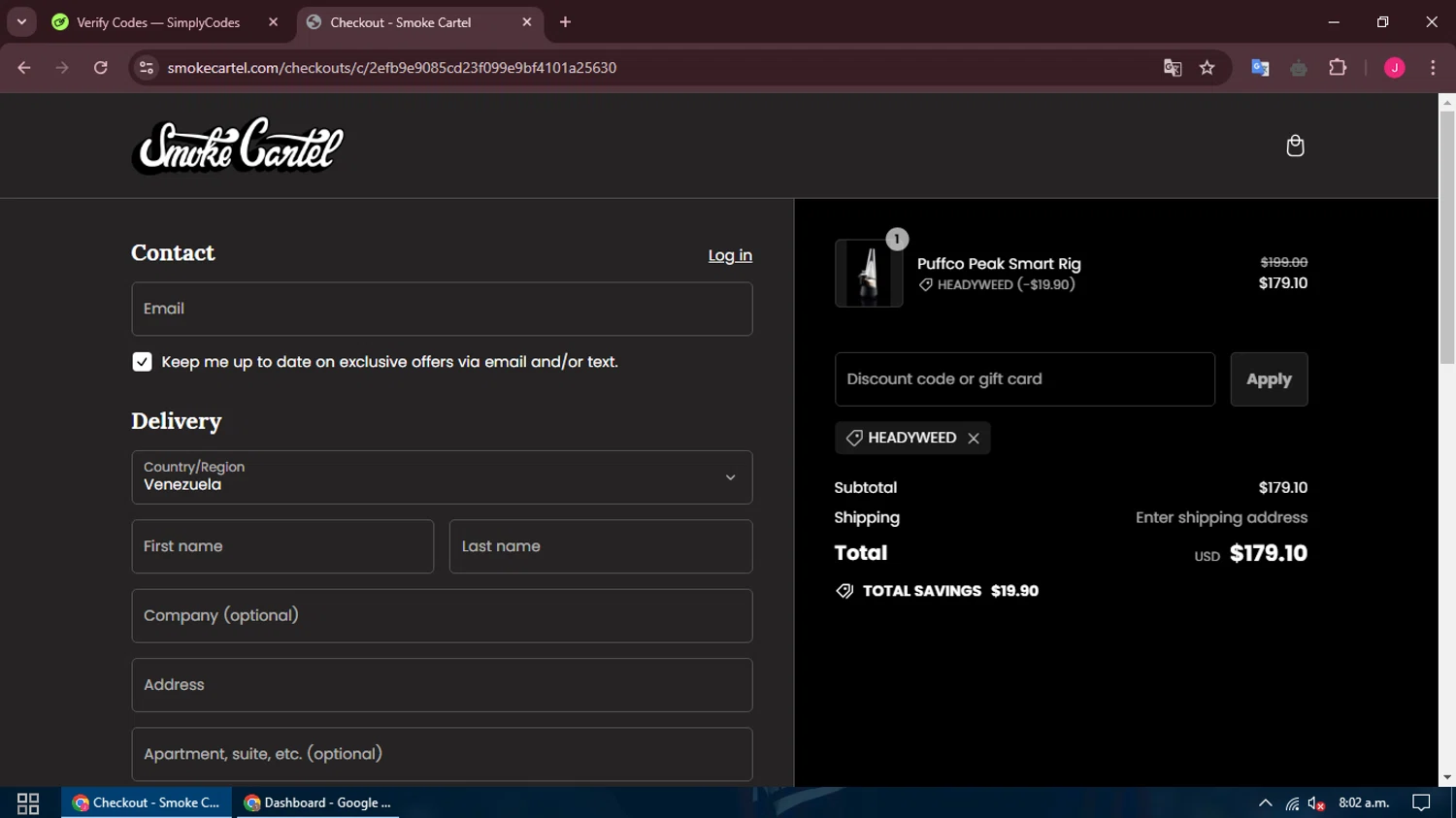 Smoke Cartel Discount Codes - 15% Off Coupons in August 2024 | SimplyCodes