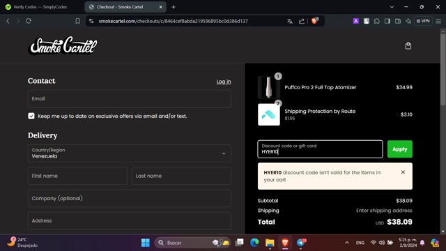 Smoke Cartel Discount Codes - 15% Off | September 2024