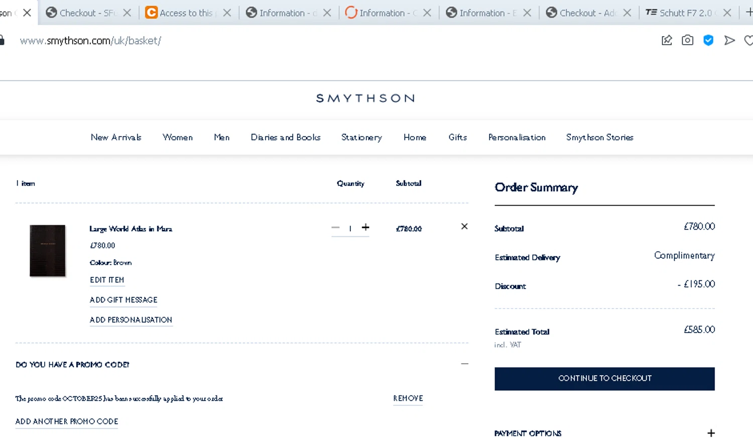 Smythson Promo Codes - $29 Off | January 2025