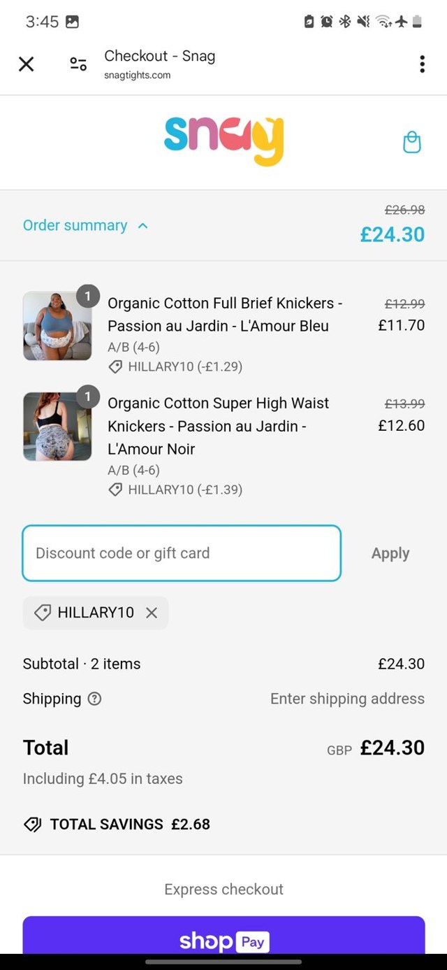 Snag Tights Discount Codes (1 Verified) - 10% Off Mar 2025