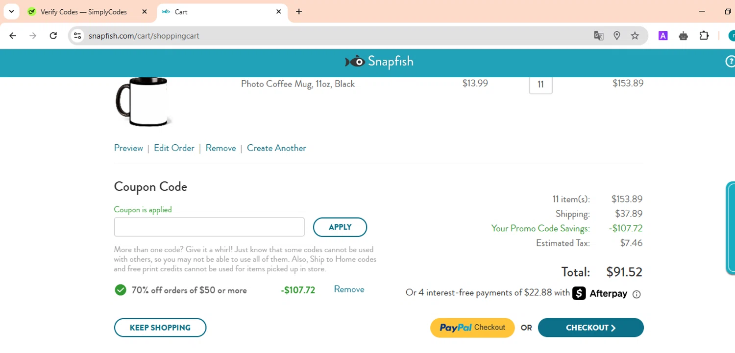 SnapFish Promo Codes (35 Verified) - 70% Off w/Code Sep 2025