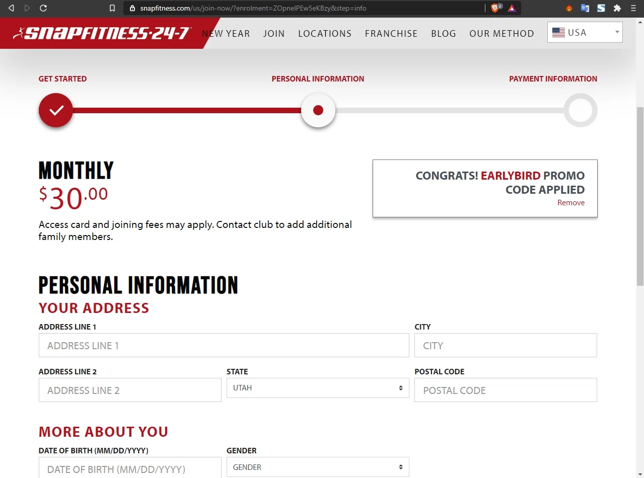 Snap Fitness Promo Codes & Black Friday 2024 Deals - 10% Off