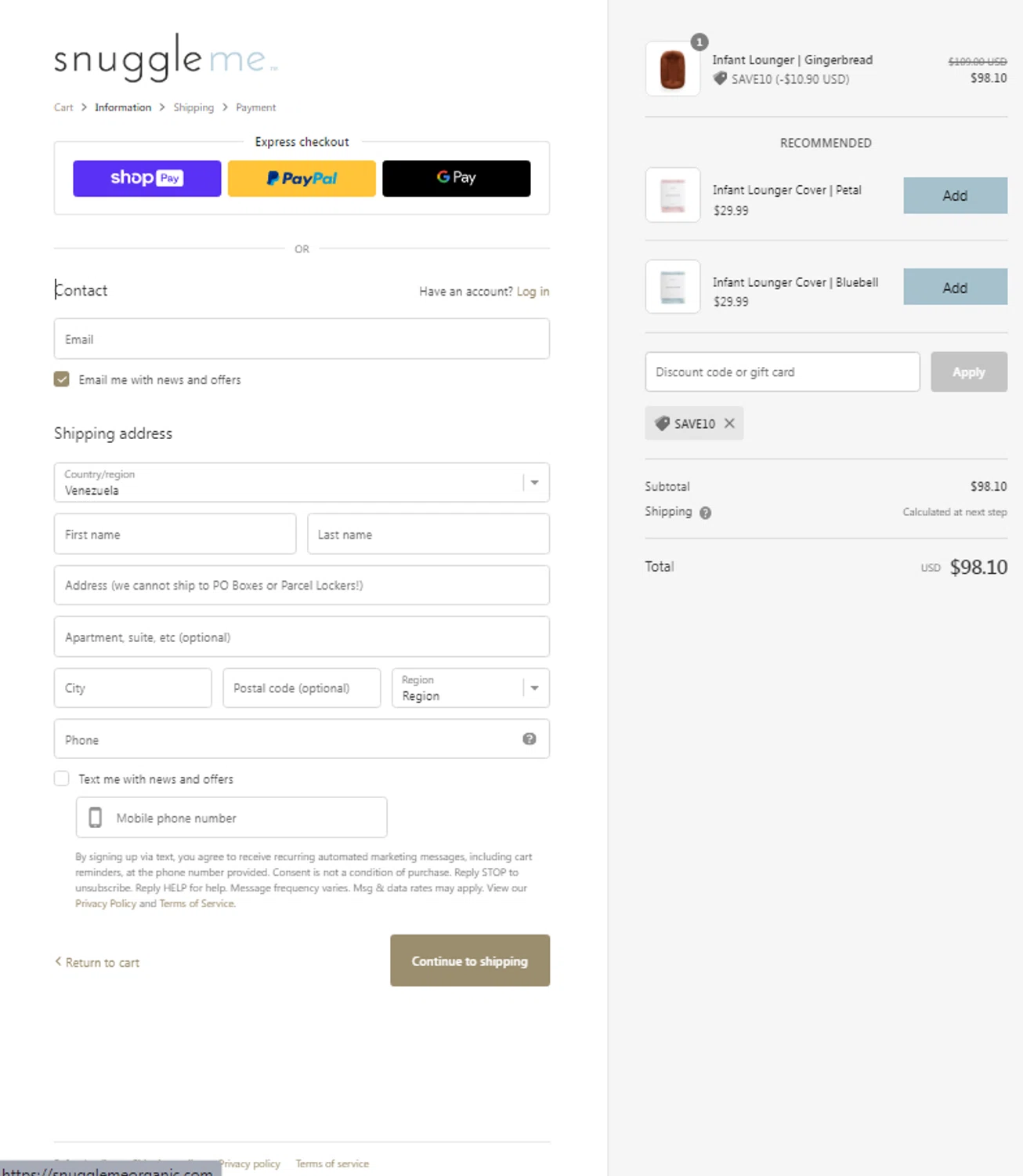 Snuggle Me Promo Codes – 15% Off | July 2024