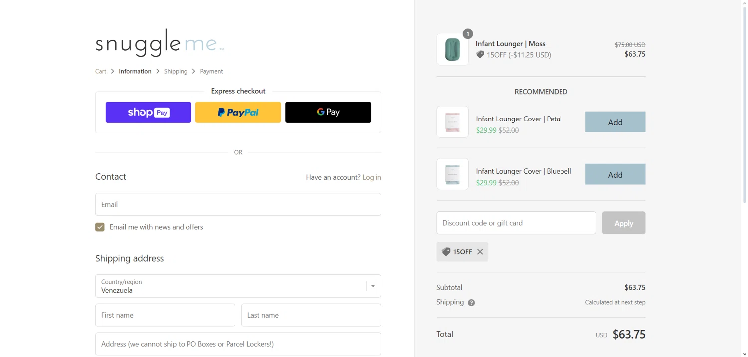 Snuggle Me Promo Codes – 15% Off | May 2024