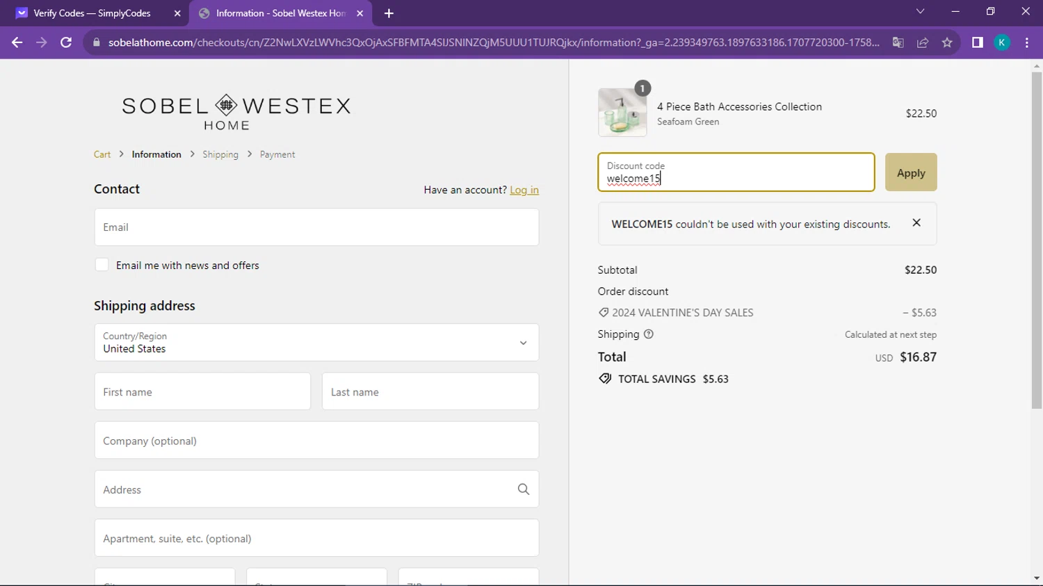 Sobel at Home Promo Codes & Black Friday 2024 Deals - 15% Off
