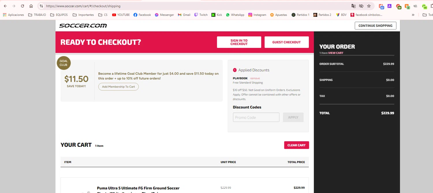 Soccer.com Discount Codes - $10 Off Promo Codes in August 2024 ...