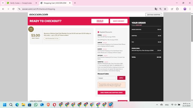 Soccer.com Discount Codes (9 Verified) - 20% Off May 2025