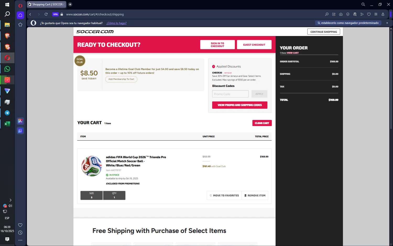 Soccer.com Promo Codes - $100 Off (12 Verified) Nov 2025