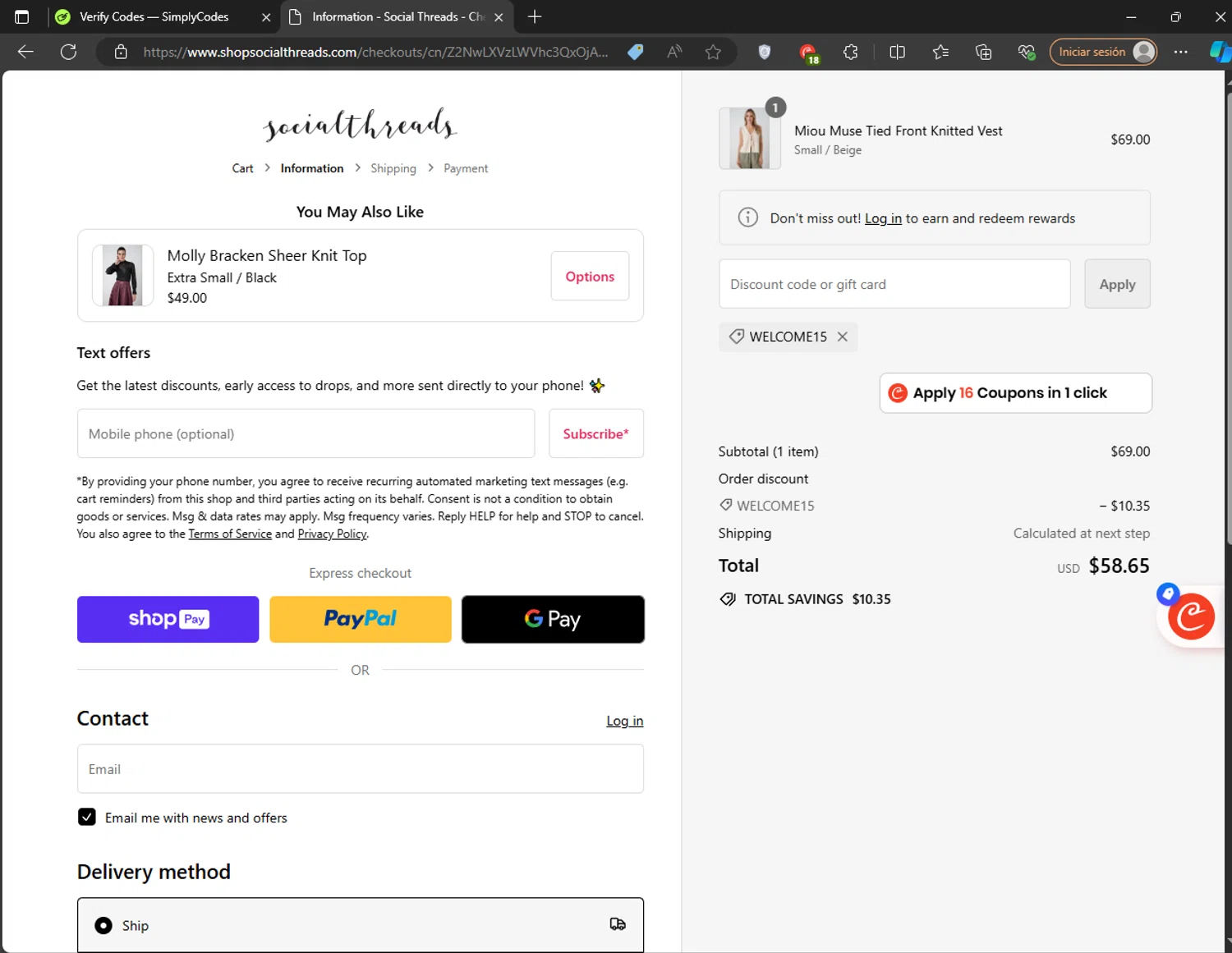 Social Threads Promo Codes - 30% Off | September 2024
