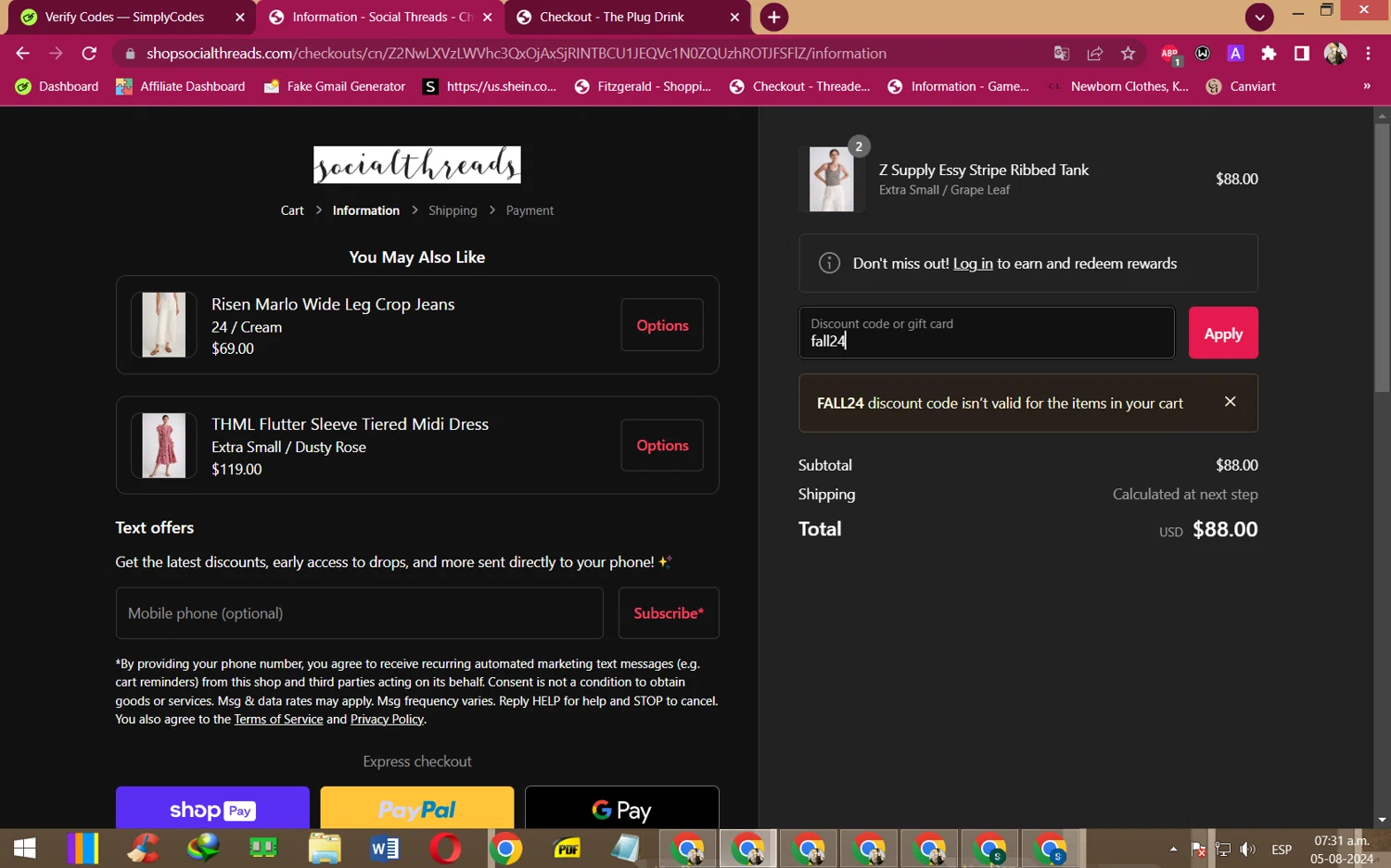 Social Threads Promo Codes - 30% Off | September 2024