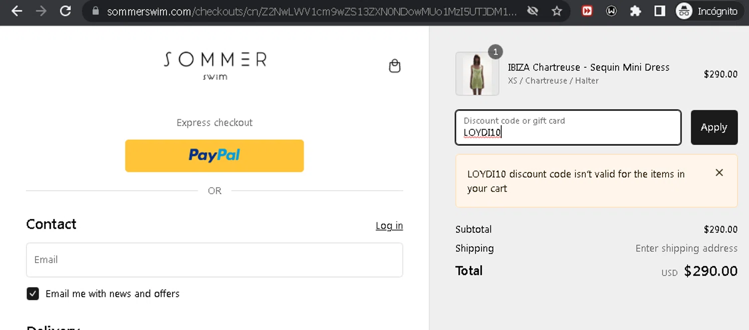 Sommer Swim Discount Codes - 10% Off | October 2024