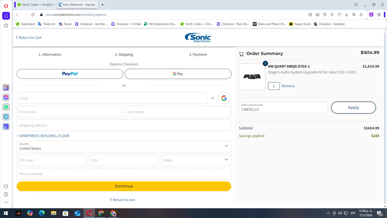 Sonic Electronix Promo Codes - 10% Off | January 2025