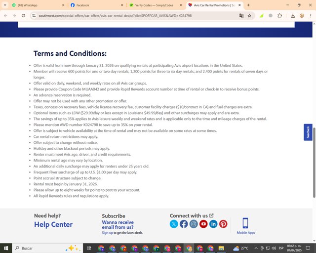 Southwest Airlines Promo Codes - 20% Off Jun 2025