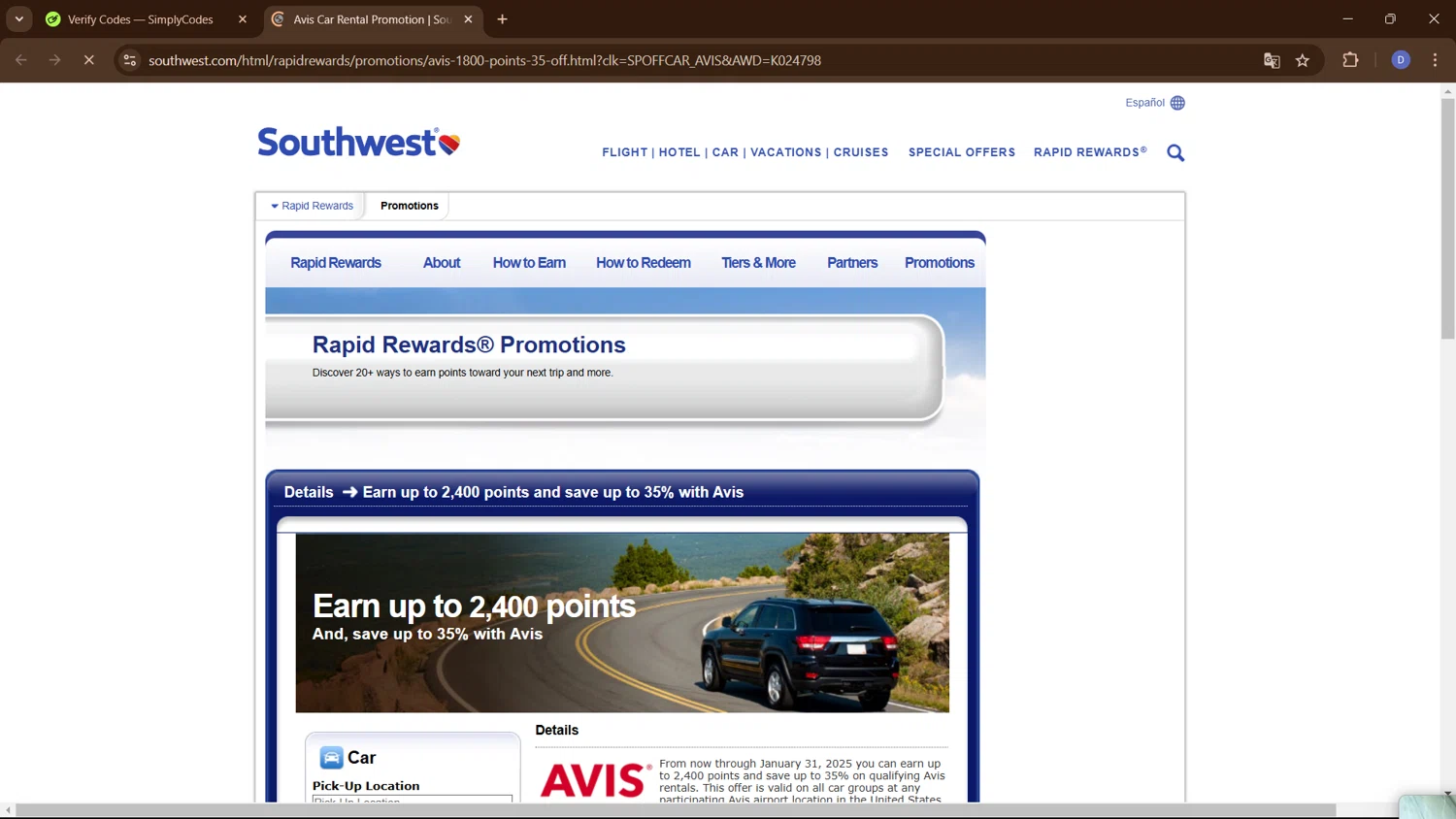 Southwest Airlines Promo Codes - $250 Off | December 2024