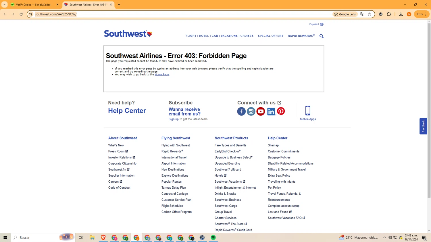 Southwest Airlines Promo Codes - $250 Off | December 2024