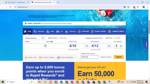 Southwest Airlines Promo Codes - 20% Off Jun 2025
