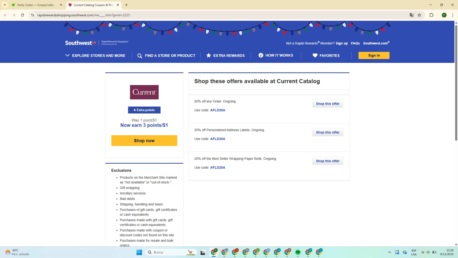 Southwest Airlines Promo Code - 20% Off Dec 2025
