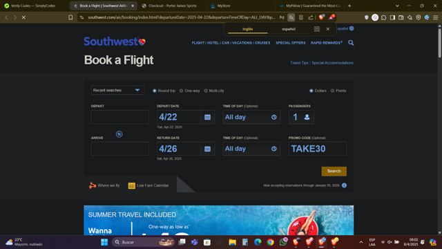 Southwest Airlines Promo Codes - 20% Off Jun 2025