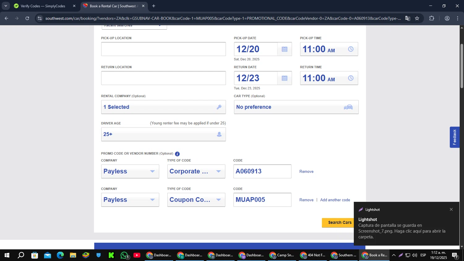 Southwest Airlines Promo Code - 20% Off Dec 2025