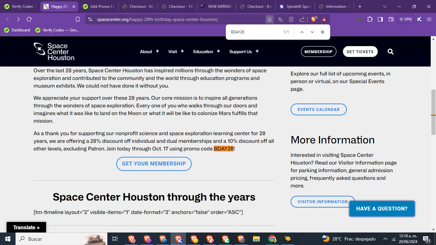 Space Center Houston Promo Codes – 10% Off | June 2024