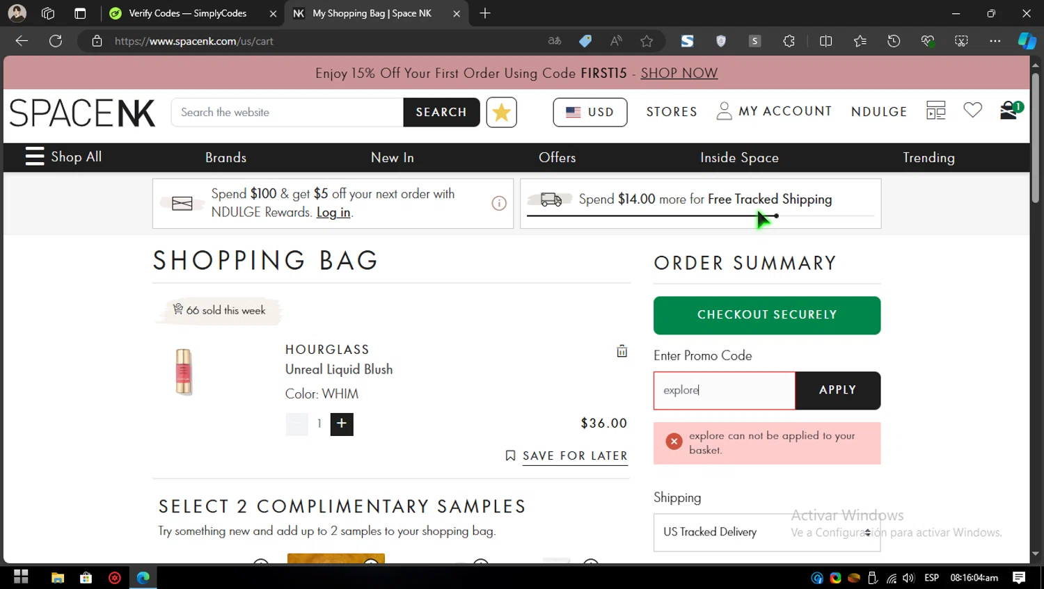Space NK Promo Codes - 15% Off | September 2024