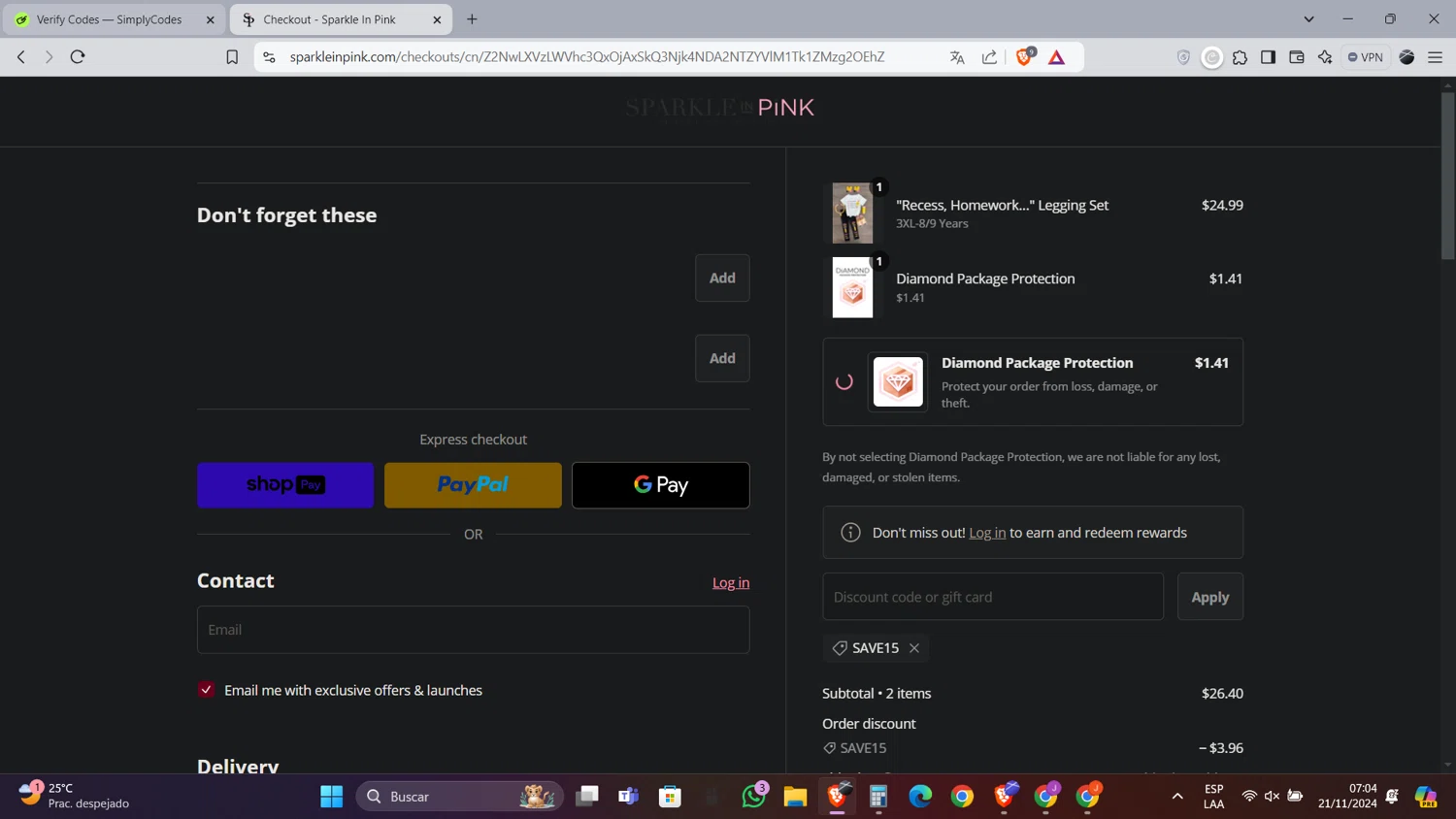 Sparkle In Pink Coupon Codes - 15% Off | January 2025