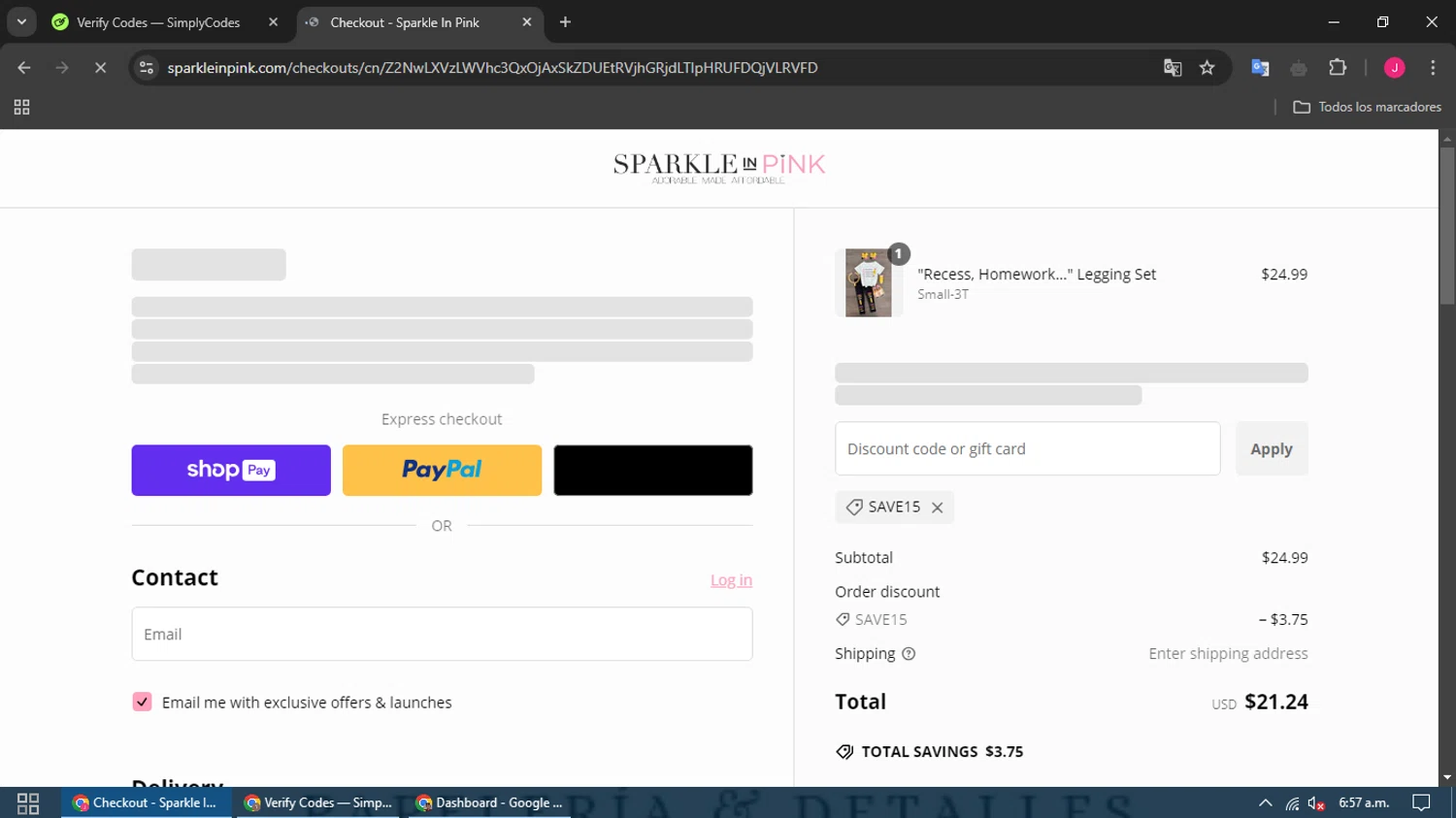 Sparkle In Pink Coupon Codes - 15% Off | January 2025