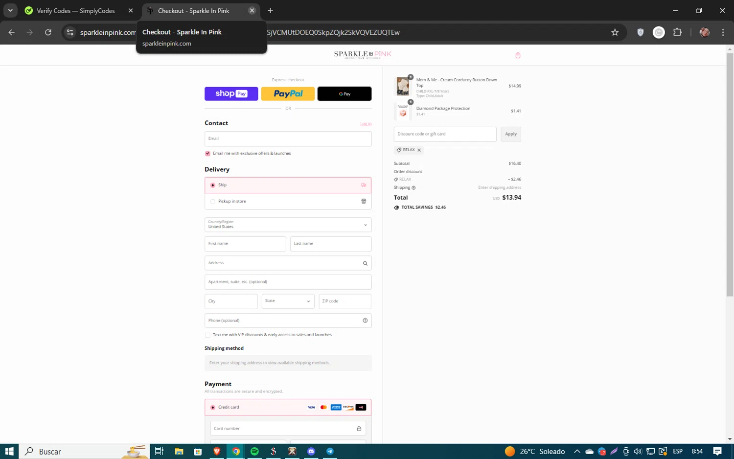 Sparkle In Pink Coupon Codes - 20% Off | September 2024