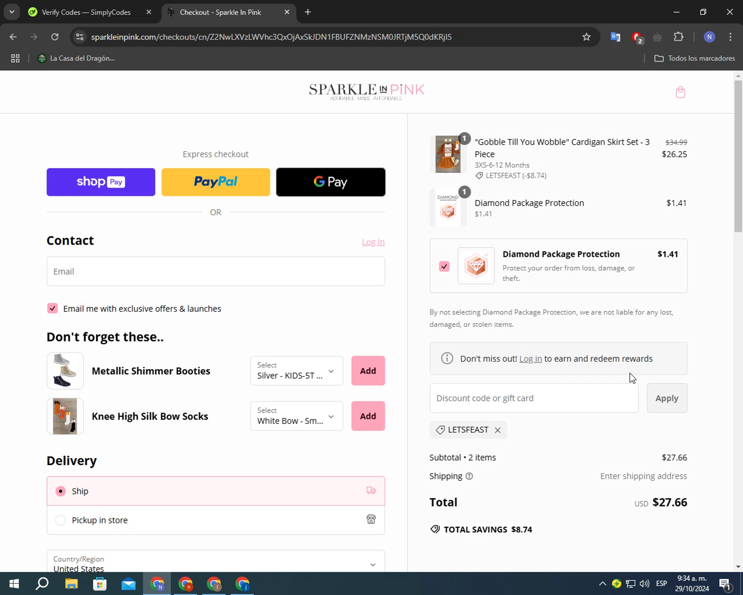 Sparkle In Pink Coupon Codes - 15% Off | November 2024