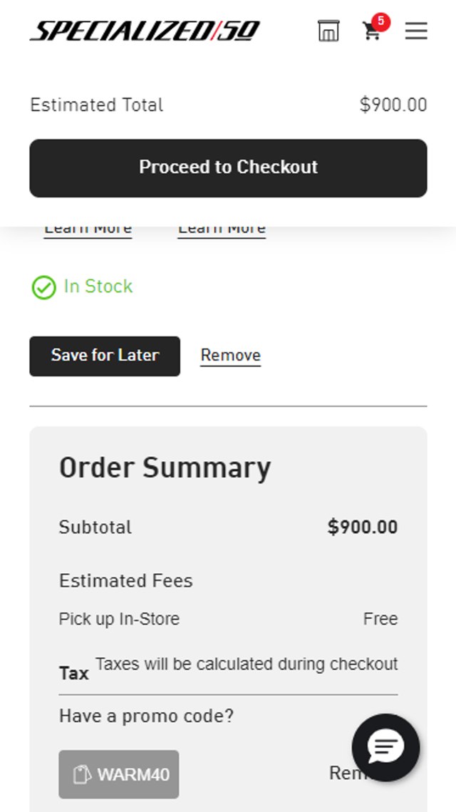 Specialized Promo Codes - up to 40% Off | October 2024