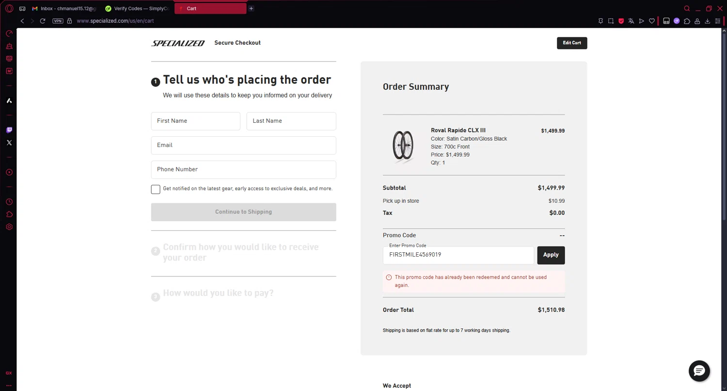 Specialized Promo Codes - $10 Off Coupons Dec 2025