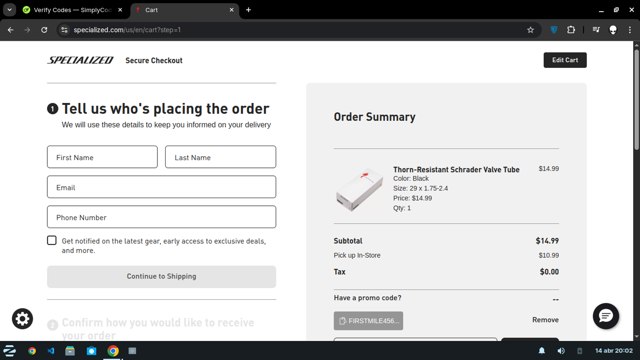 Specialized Promo Codes (1 Verified) - 40% Off May 2025