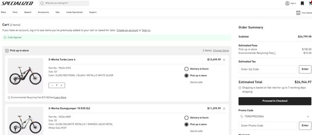 Specialized Promo Codes - $10 Off Coupons Jul 2025