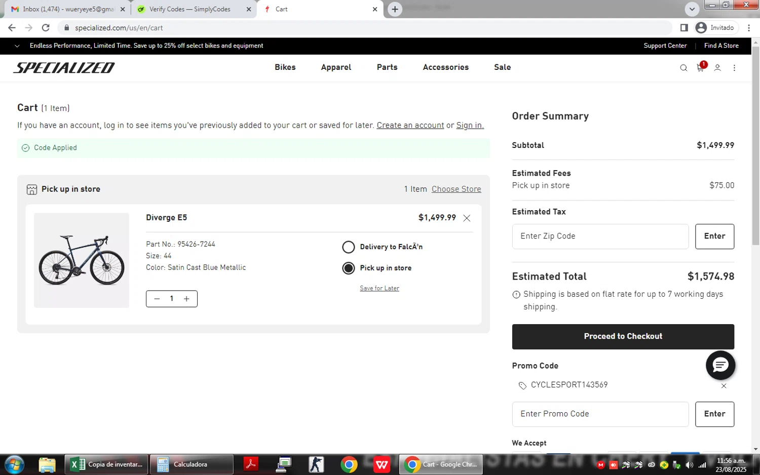 Specialized Promo Codes (2 Verified) - $10 Off Sep 2025