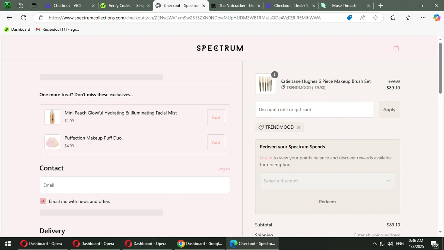 Spectrum Collections Promo Codes - 20% Off | January 2025