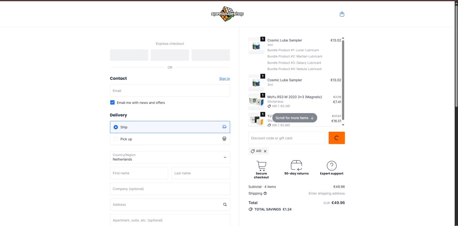 SpeedCubeShop Promo Codes - 5% Off (Verified) Oct 2025