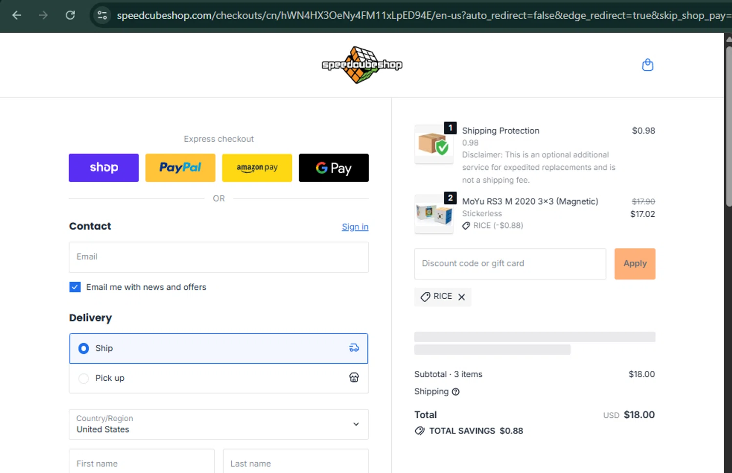 SpeedCubeShop Promo Codes - 5% Off (Verified) Nov 2025
