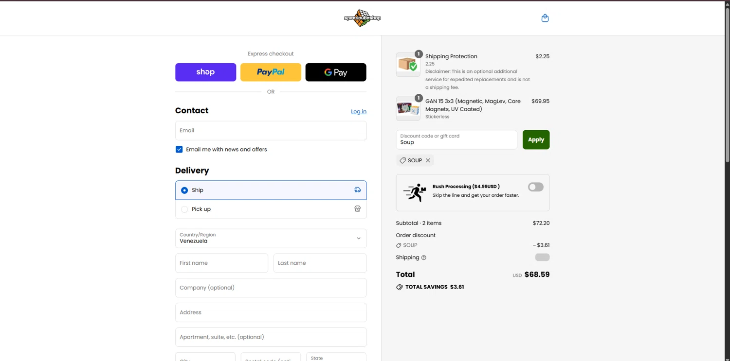 SpeedCubeShop Promo Codes - 5% Off (Verified) Oct 2025