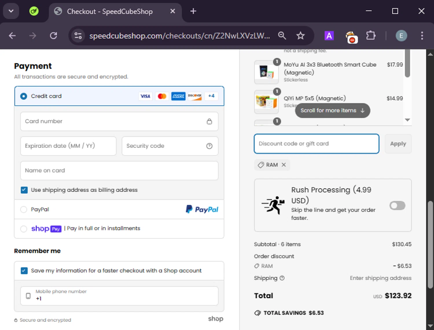 SpeedCubeShop Promo Codes - 5% Off (Verified) Sep 2025