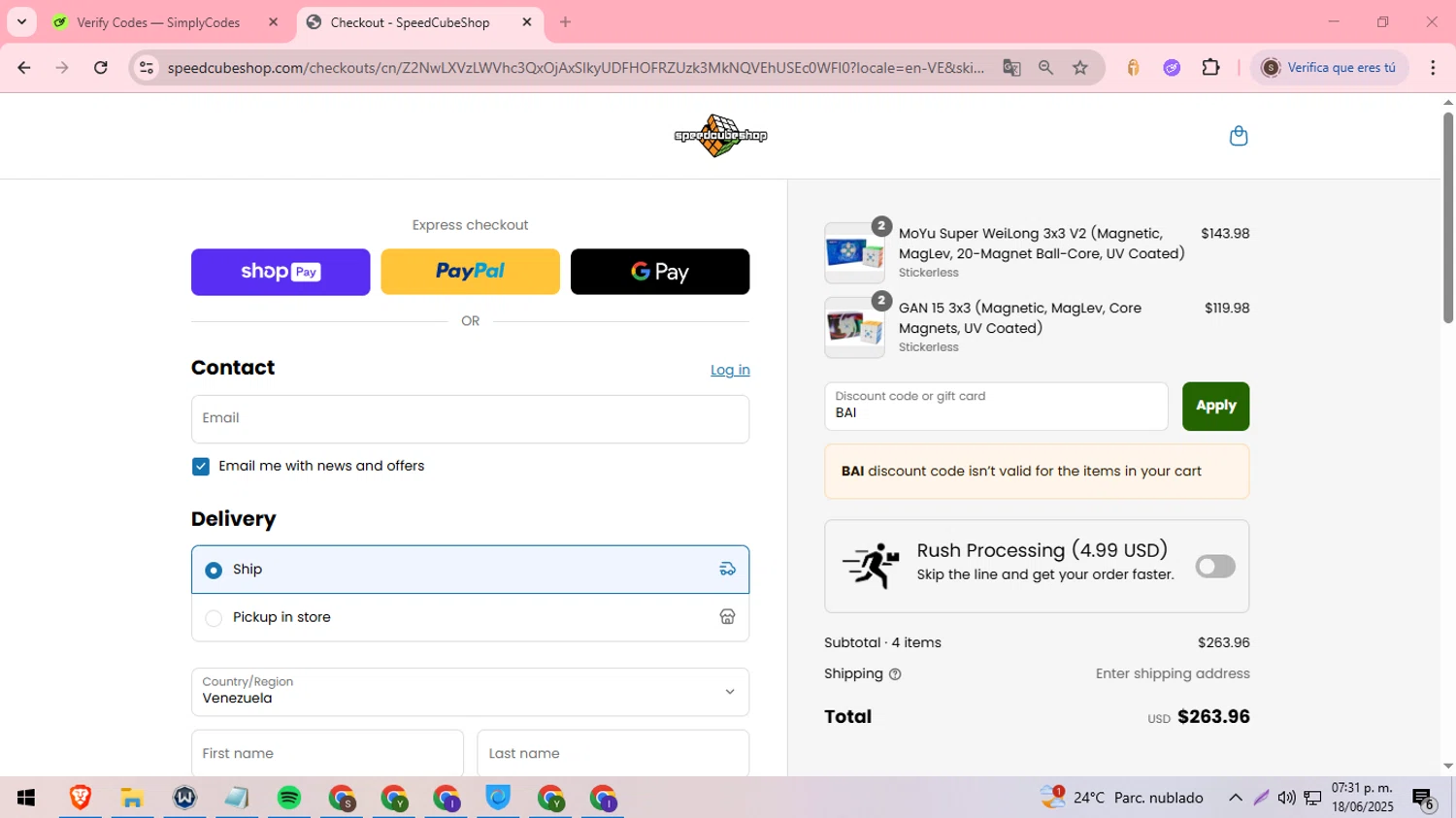 SpeedCubeShop Promo Codes - 5% Off (Verified) Jul 2025