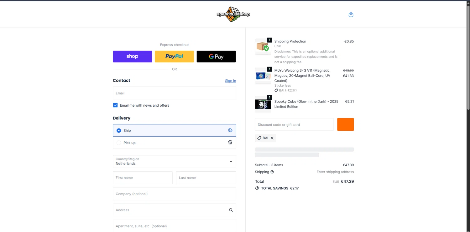 SpeedCubeShop Promo Codes - 5% Off (Verified) Oct 2025