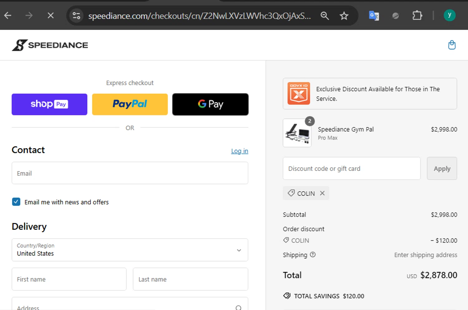 Speediance Coupon Codes - $120 Off | November 2024