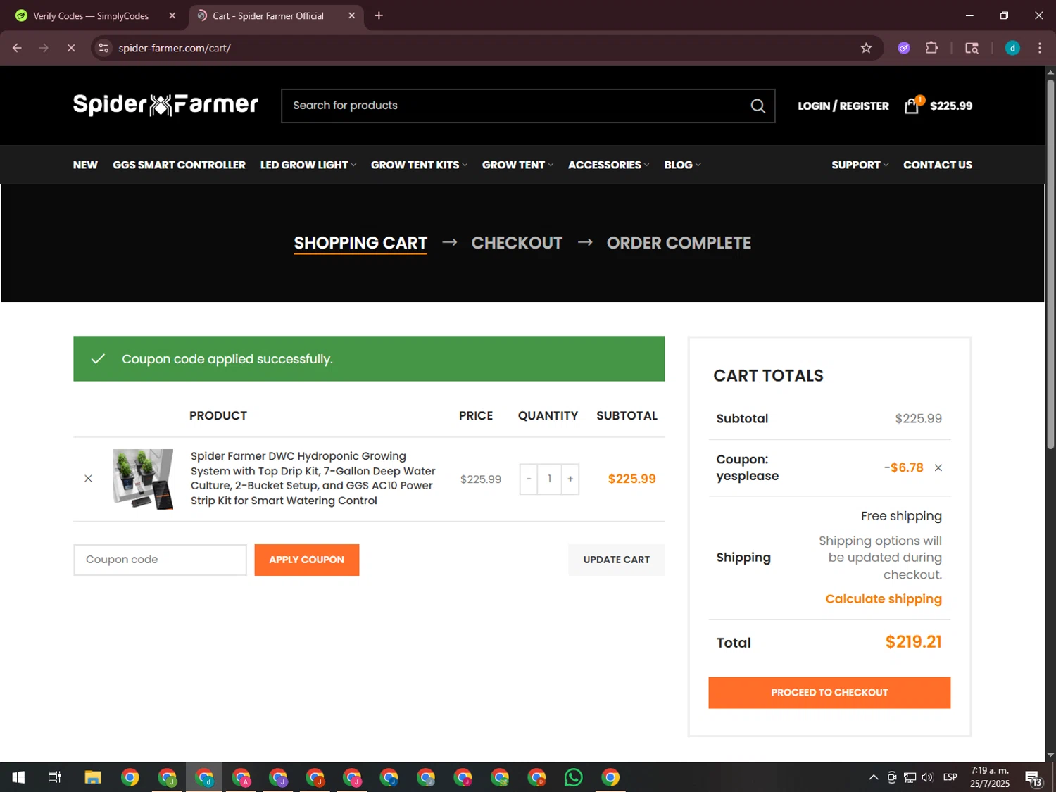 Spider Farmer Coupons & + Free Ship Discounts Dec 2025